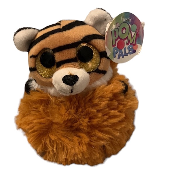 Fiesta | Toys | Collectible Plush Fuzzy Fiesta Tiger Pom Pals | Poshmark